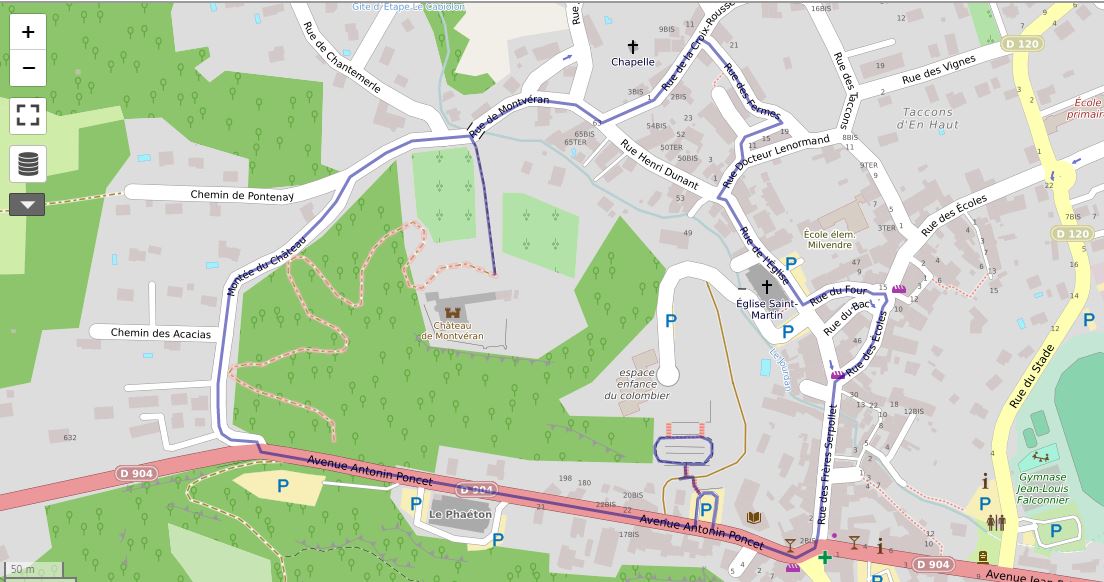 Parcours historique – Culoz-Béon